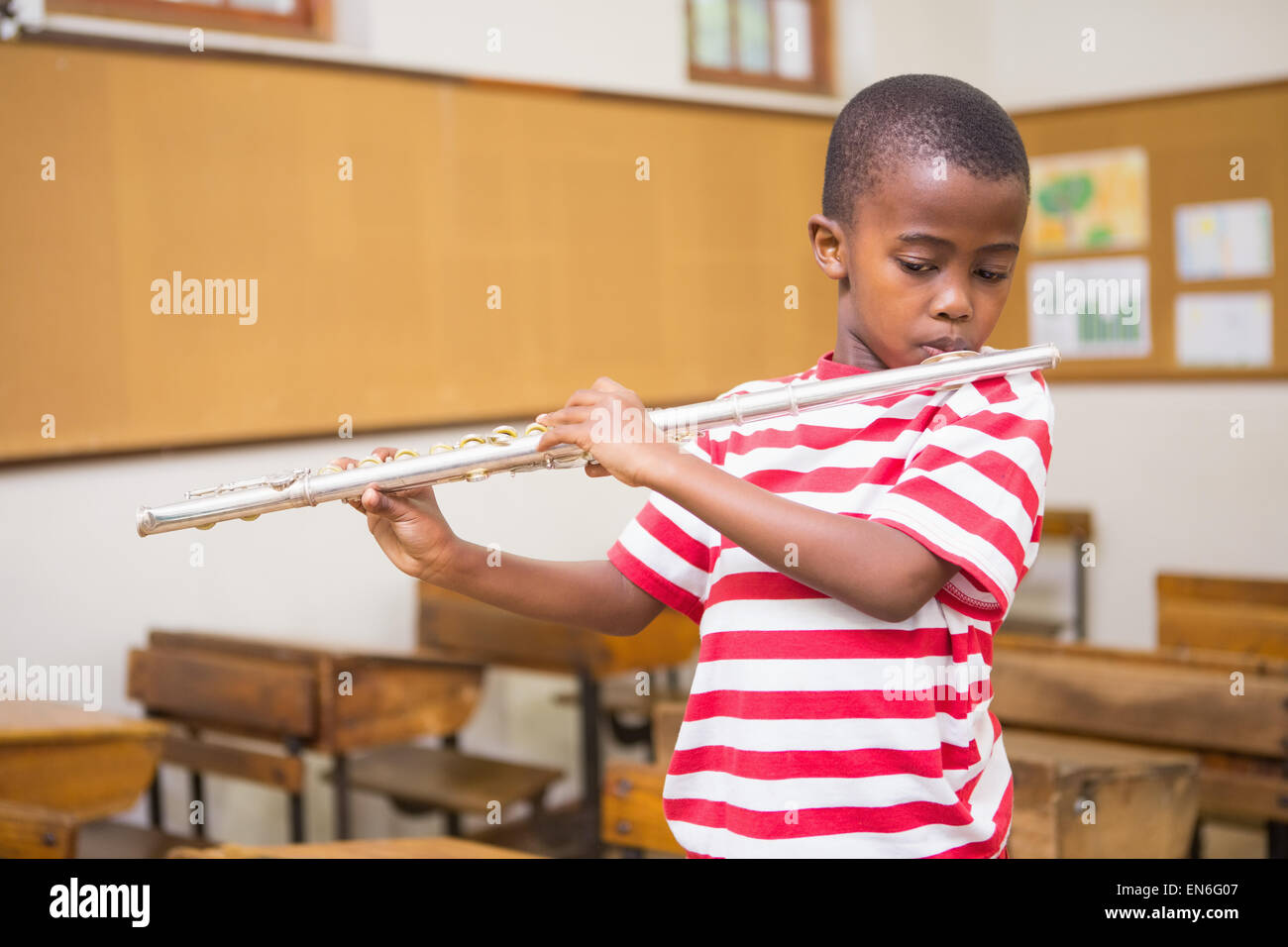 Cute pupil in class hi-res stock photography and images - Alamy