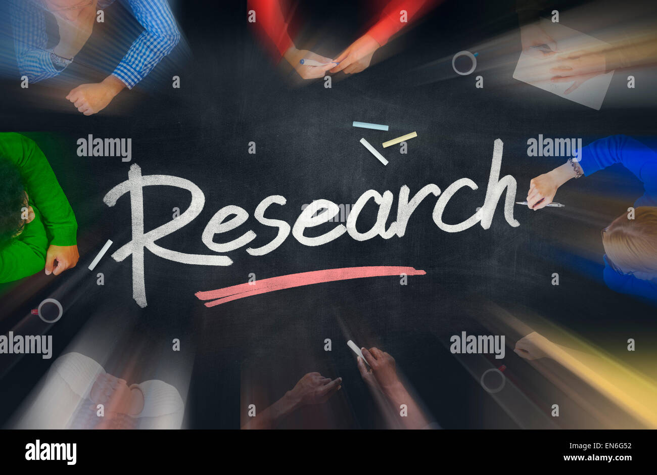 Research conference group discussion hi-res stock photography and ...