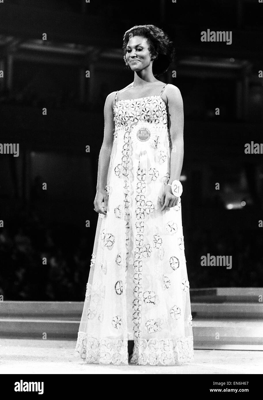 Miss World Competition at the Royal Albert Hall, 20th November 1970 ...