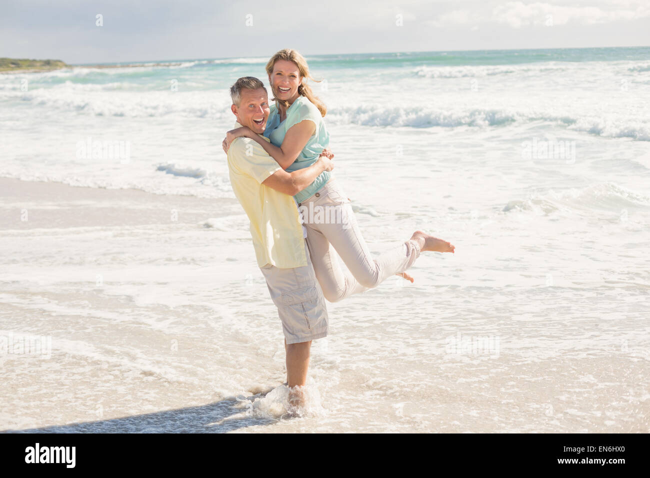 Happy couple having fun together Stock Photo - Alamy