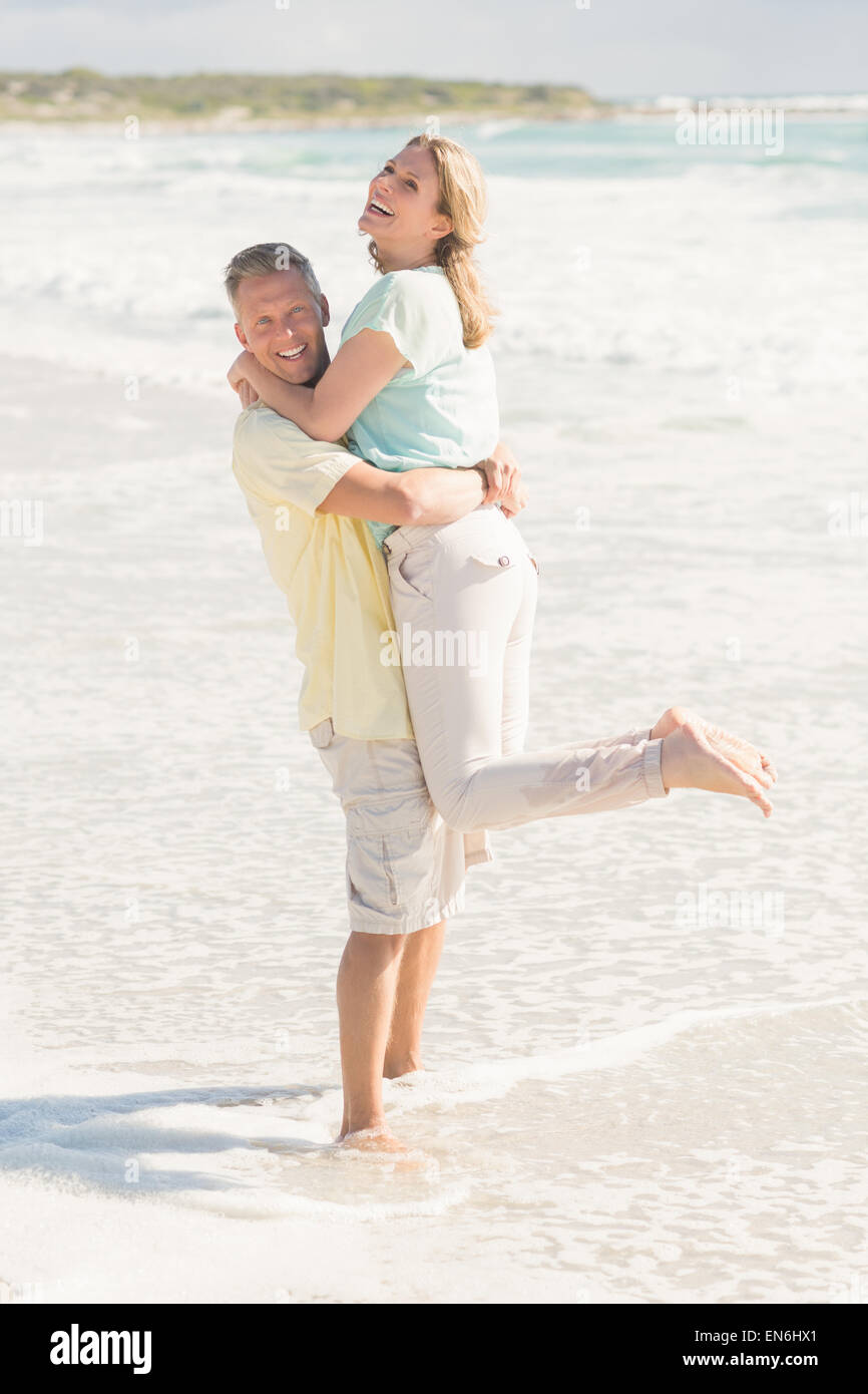 Happy couple having fun together Stock Photo - Alamy