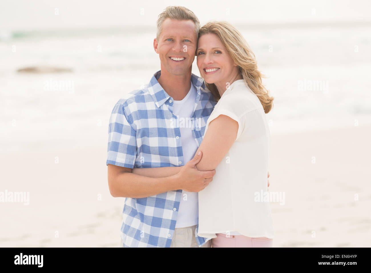 Casual man smiling at camera Stock Photo - Alamy