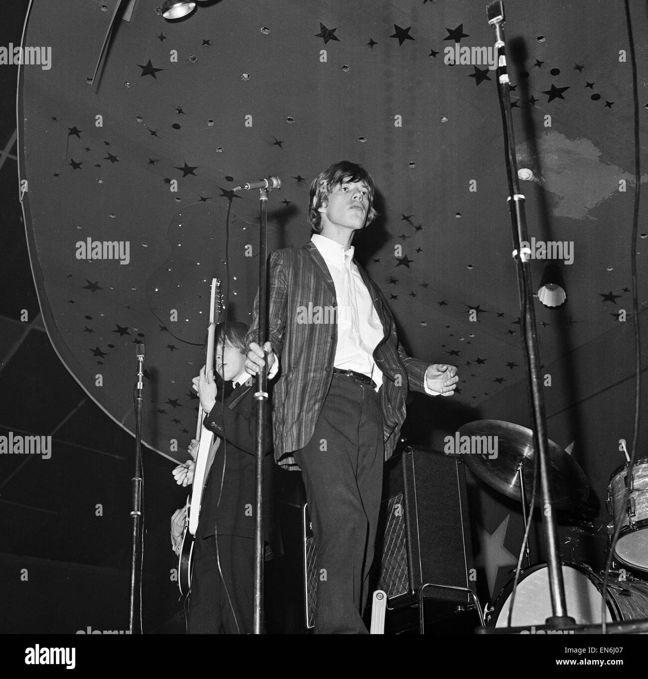 The Rolling Stones perform on stage at the Imperial Ballroom in Nelson ...