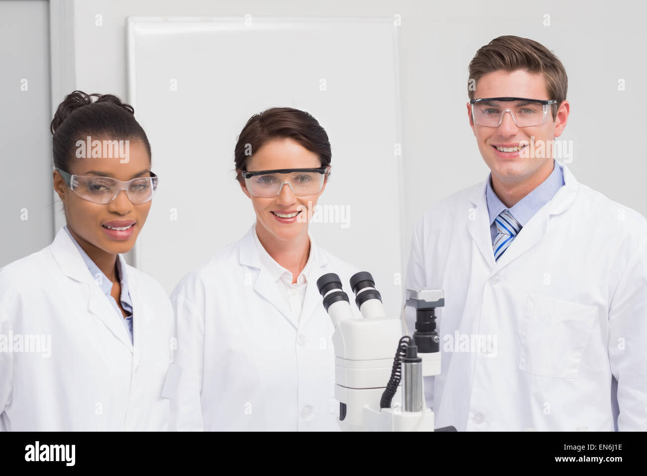 African american caucasian scientists hi-res stock photography and ...