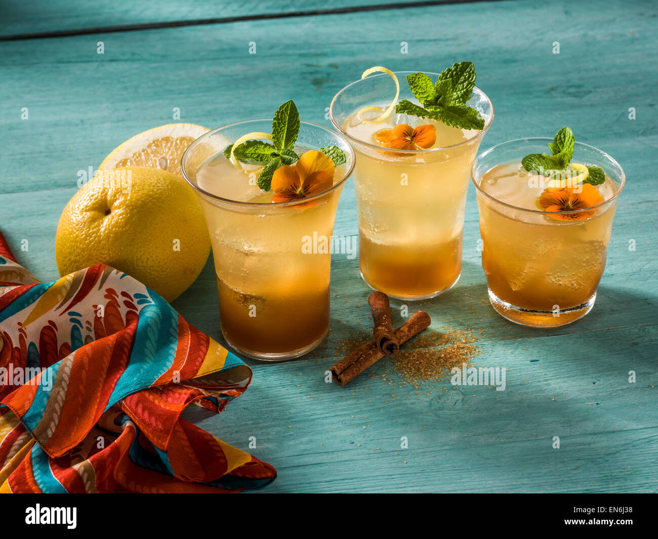 Tropical fruit juice drink drinks hi-res stock photography and images ...