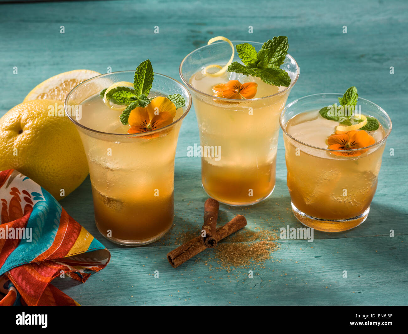 Tropical fruit juice drink drinks hi-res stock photography and images ...