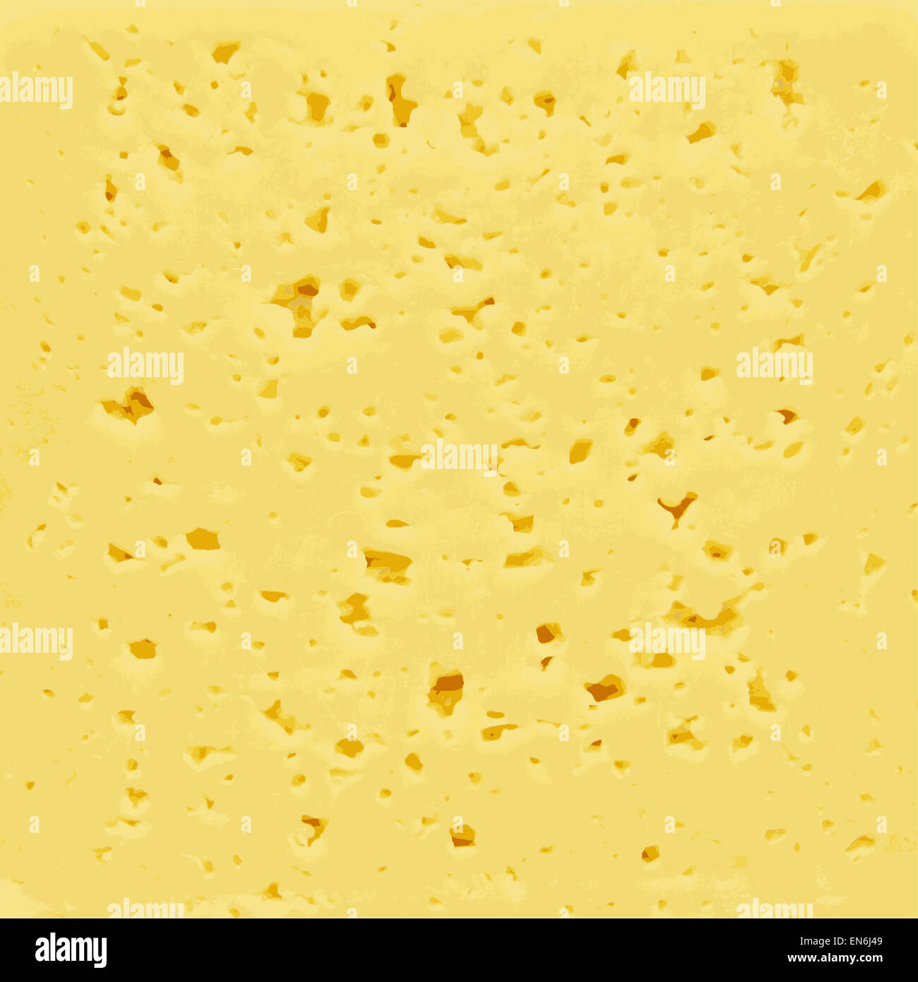 Background of fresh yellow Swiss cheese with holes Vector illust Stock ...