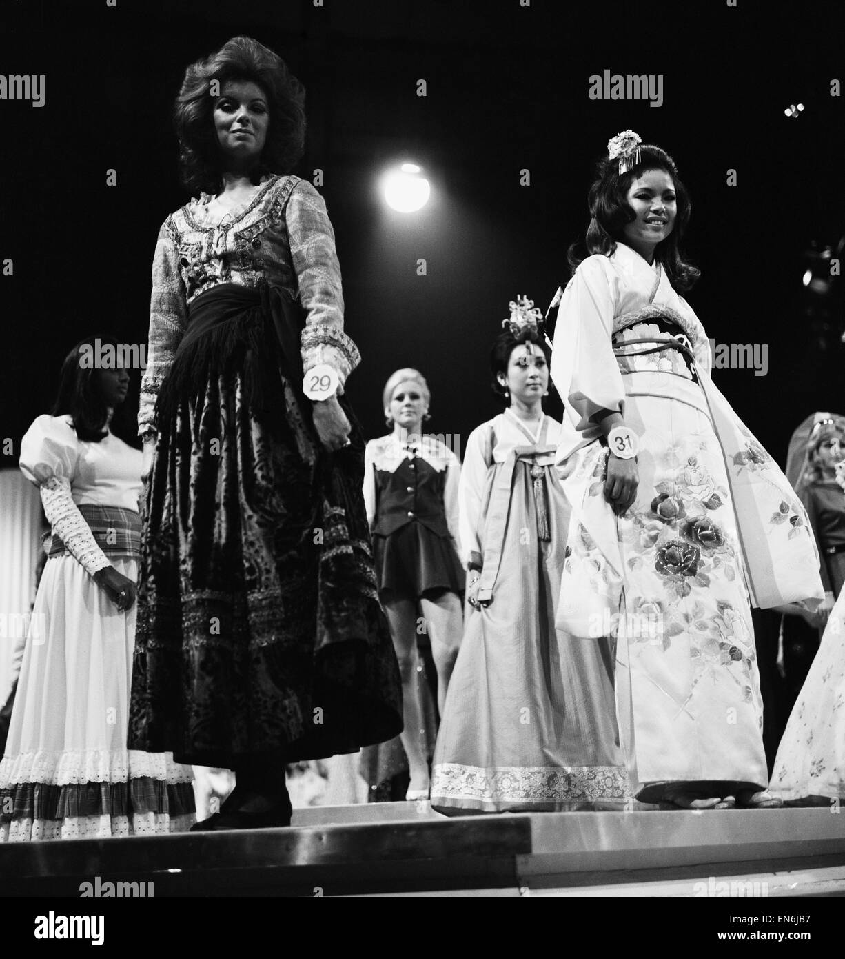 Miss world 1970 royal albert hall hi-res stock photography and images ...