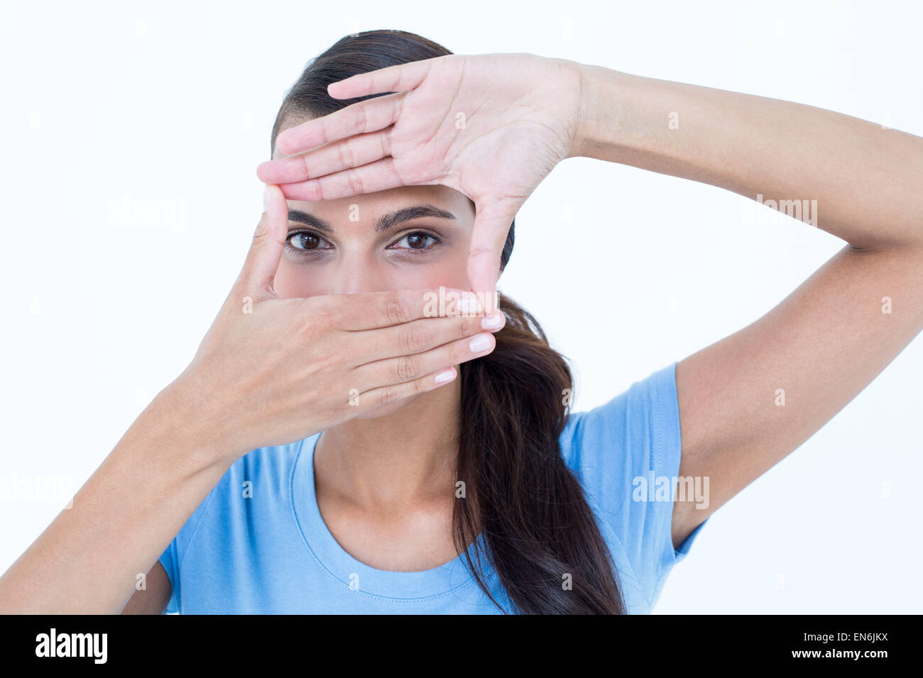 Looking through frame hi-res stock photography and images - Alamy