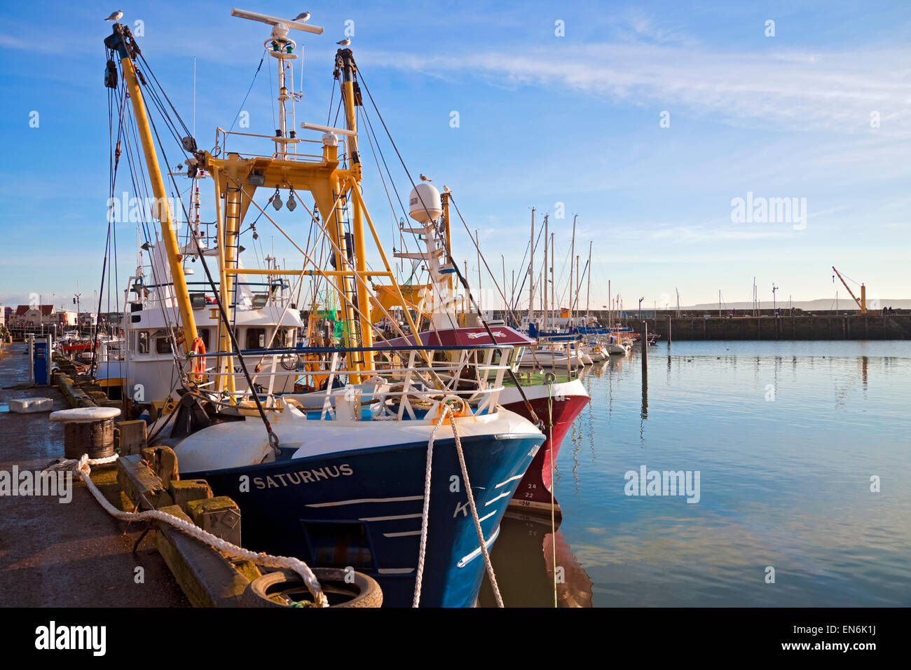 Scallop ship hi-res stock photography and images - Alamy