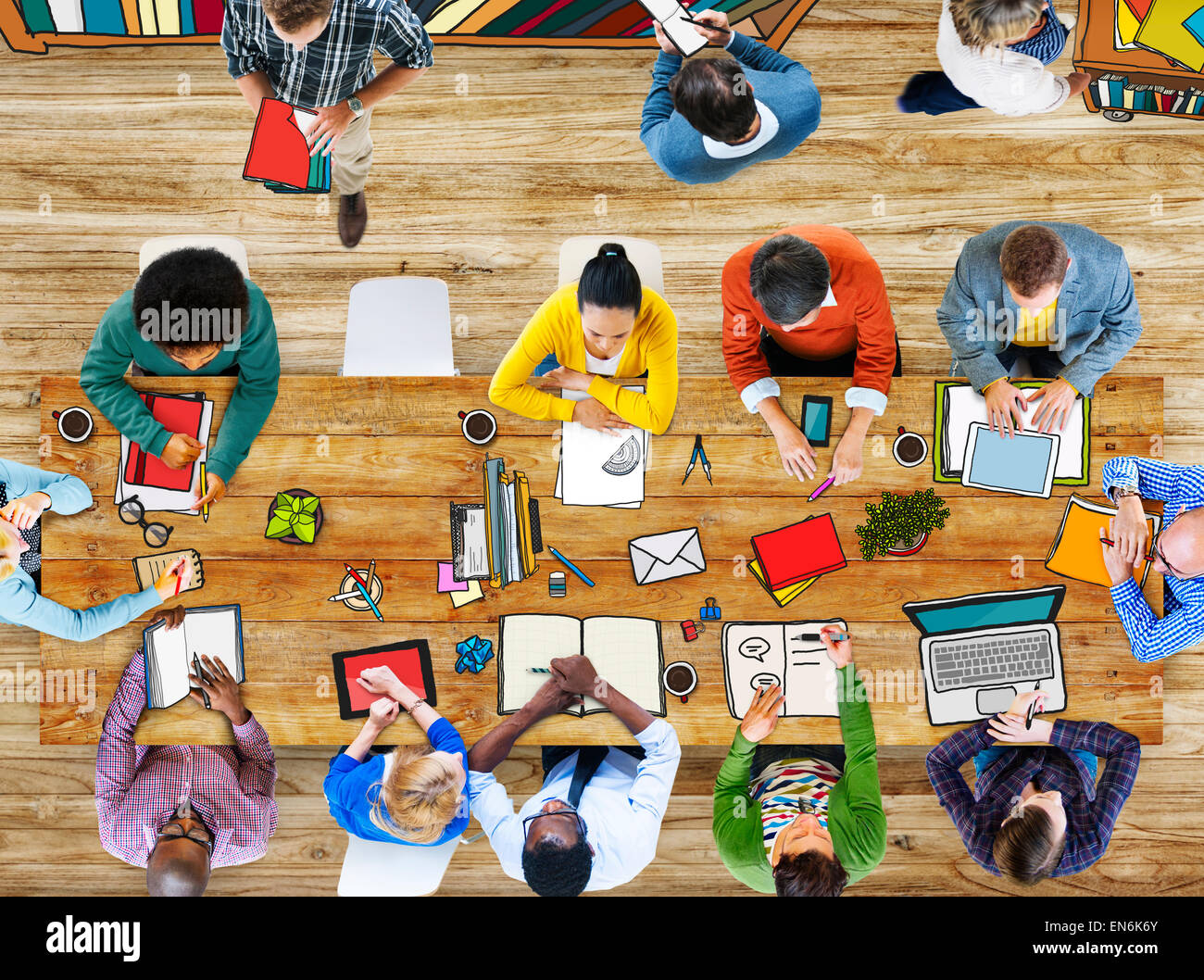 School collaboration hi-res stock photography and images - Alamy