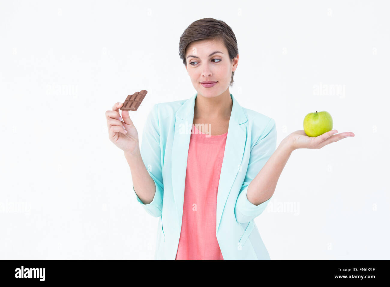 Choosing apple hi-res stock photography and images - Alamy