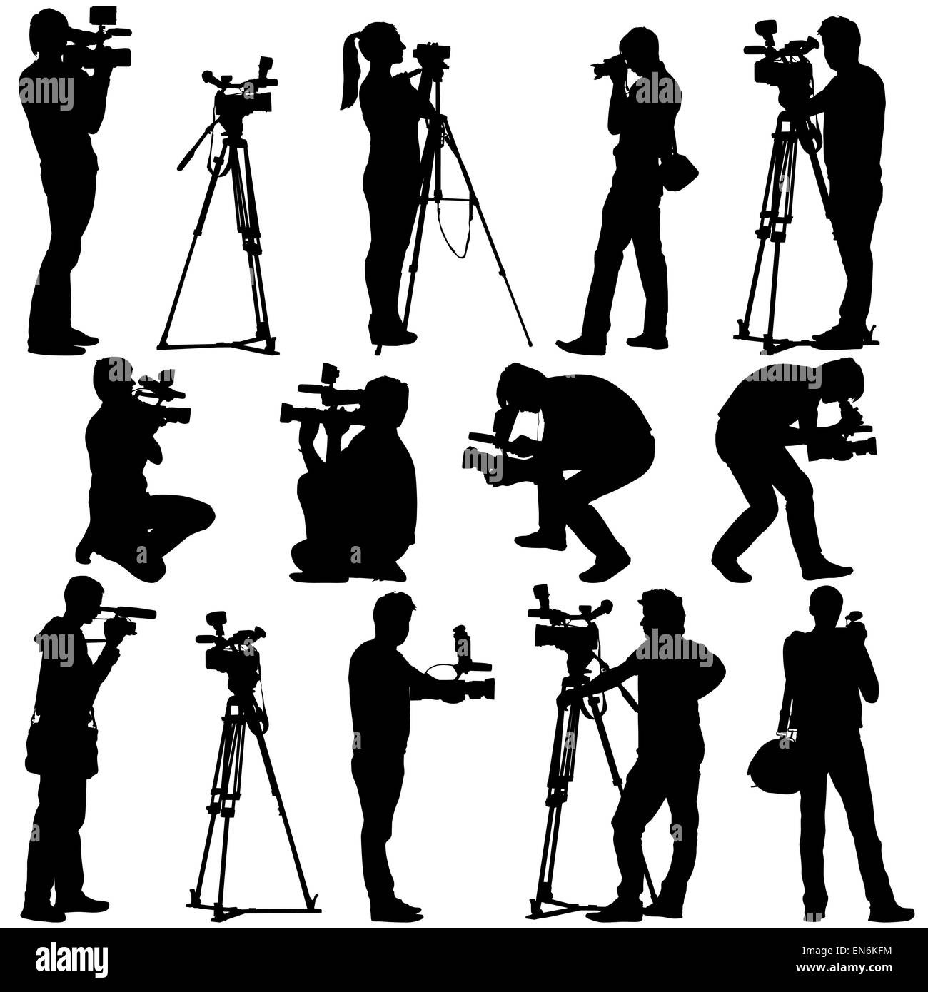Videographer Silhouette