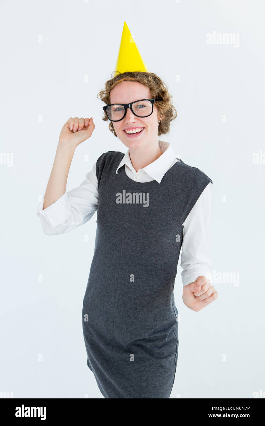 Hat nerd geek hi-res stock photography and images - Alamy