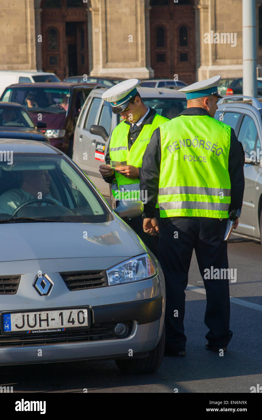 Hungary police car hi-res stock photography and images - Alamy