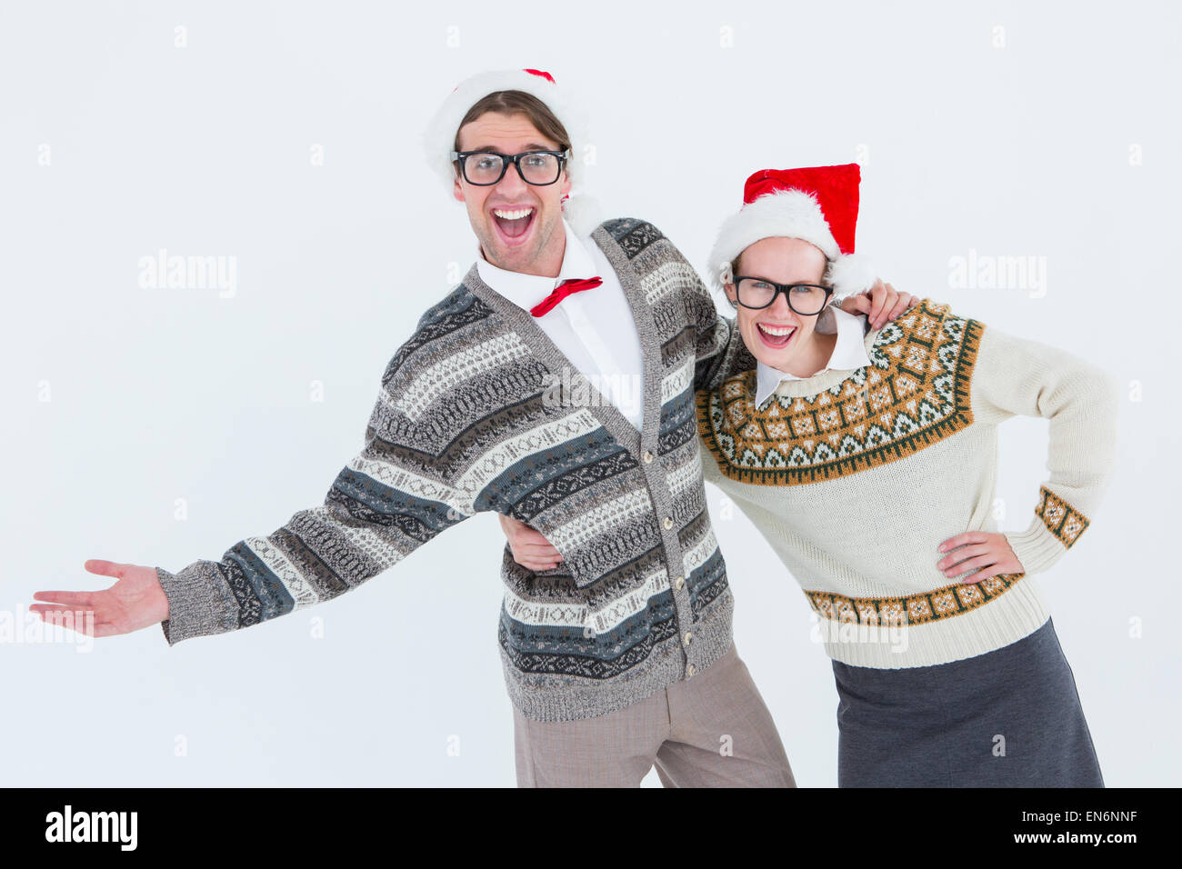 Excited young couple having fun hi-res stock photography and images - Alamy