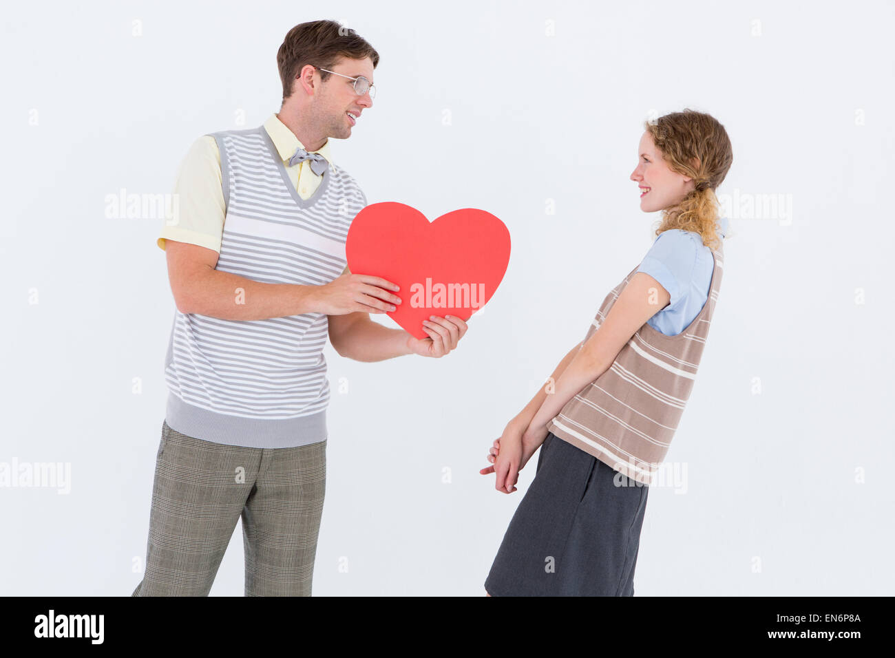Man giving heart hi-res stock photography and images - Alamy