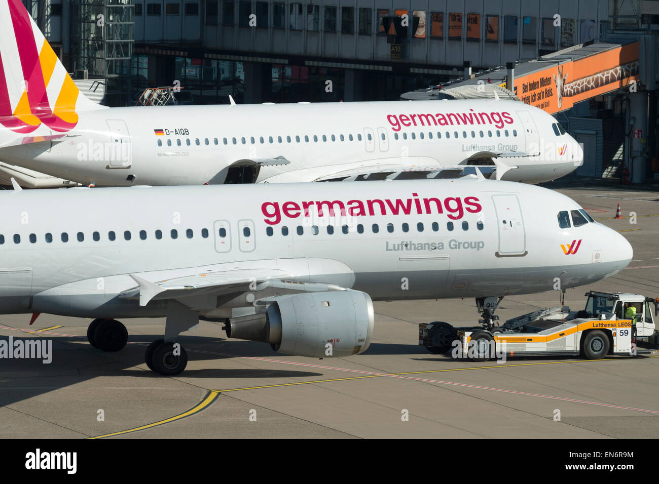 Germanwings Airbus A320 passenger airliners Stock Photo - Alamy