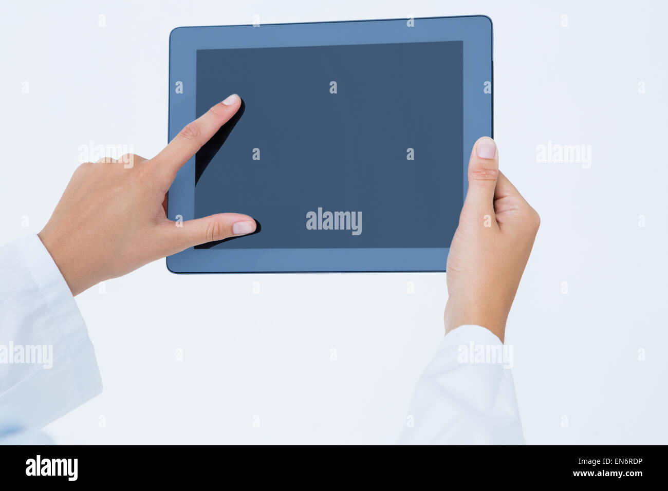 Doctor and tablet pc hi-res stock photography and images - Alamy