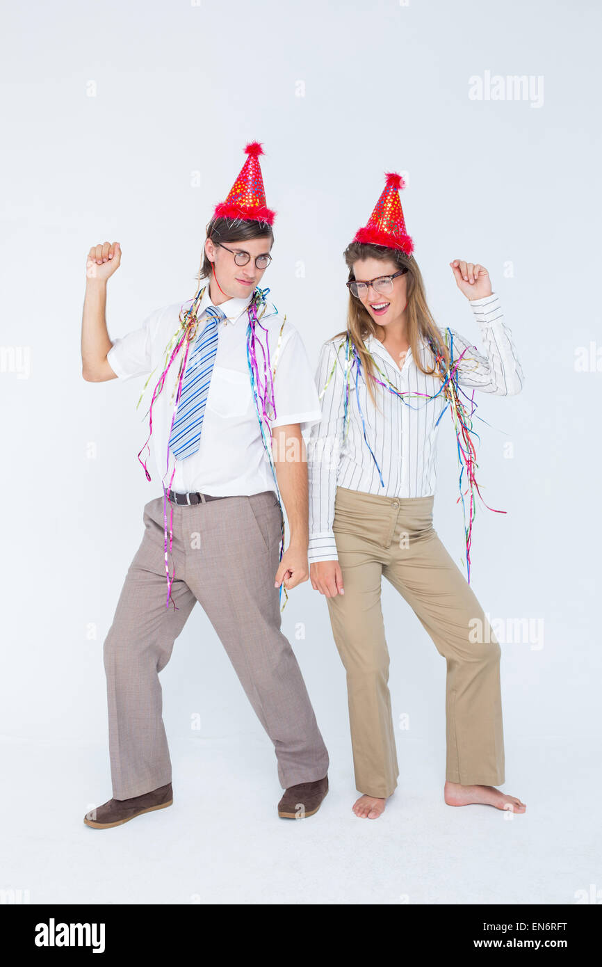 Geek couple hi-res stock photography and images - Alamy