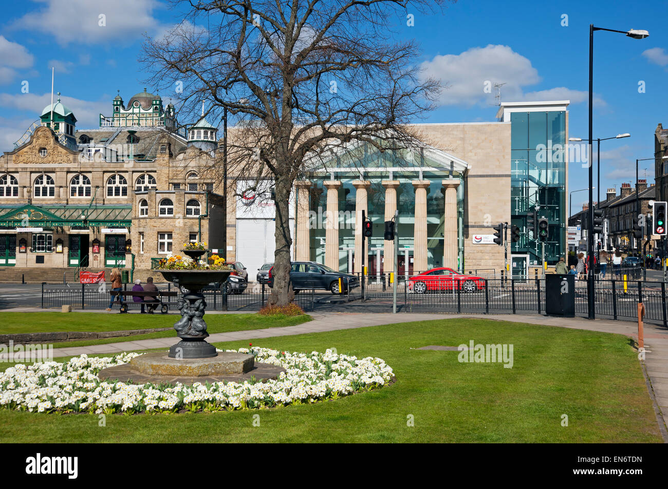 Royal hall harrogate town centre yorkshire uk england hi-res stock ...