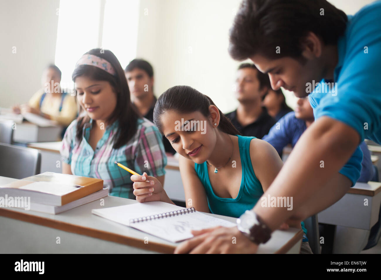 Indian college girls hi-res stock photography and images - Alamy