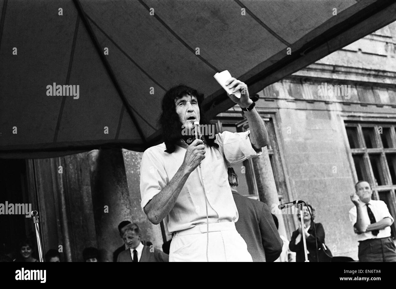 The Rolling Stones at Longleat, home of Lord Bath. The Marquess of Bath ...