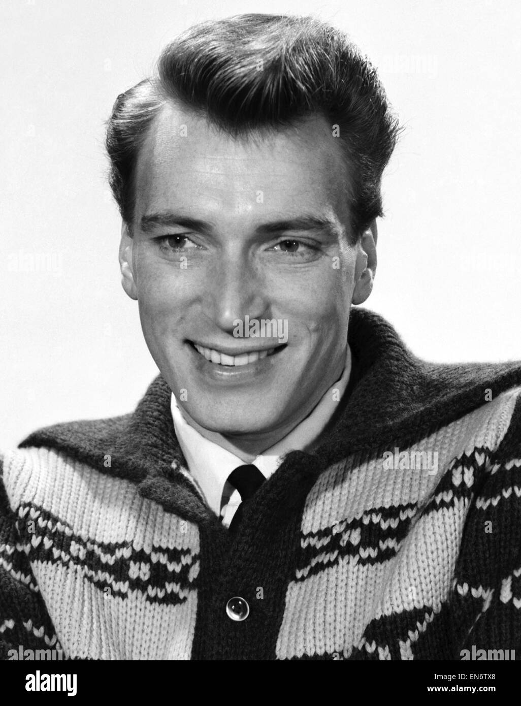 Singer Frank Ifield seen here posing for the Reveille newspaper for a ...