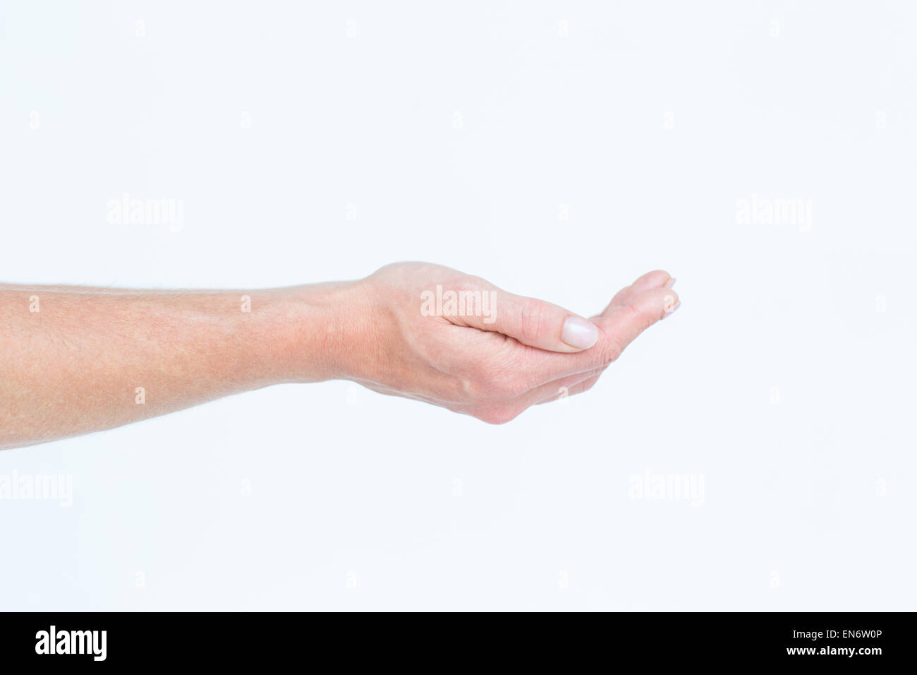 Hand presenting hi-res stock photography and images - Alamy