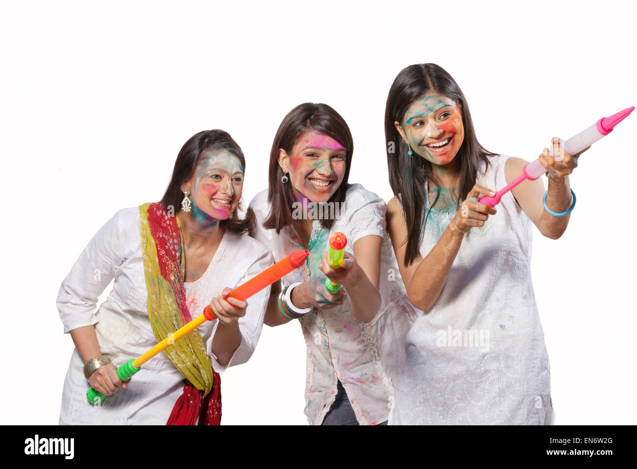 People playing holi hi-res stock photography and images - Alamy