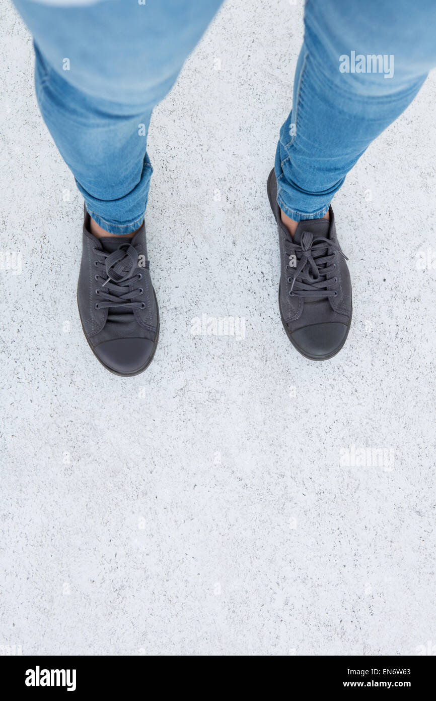 Worn Out Trainers Stock Photo Alamy