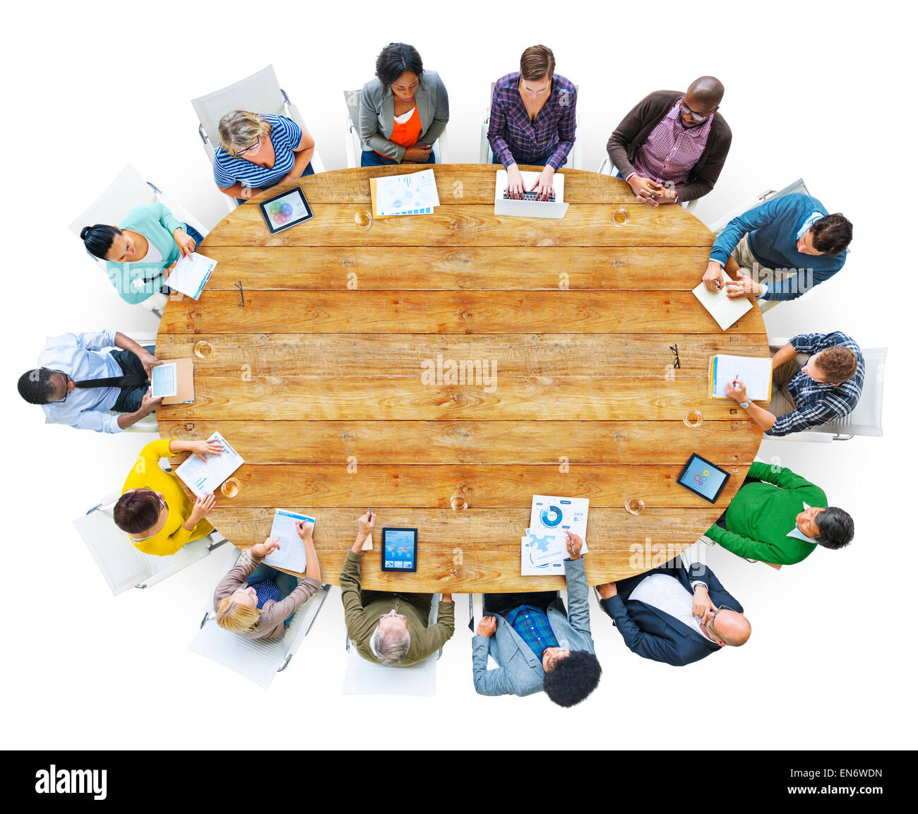 Laptop people team tablet hi-res stock photography and images - Alamy