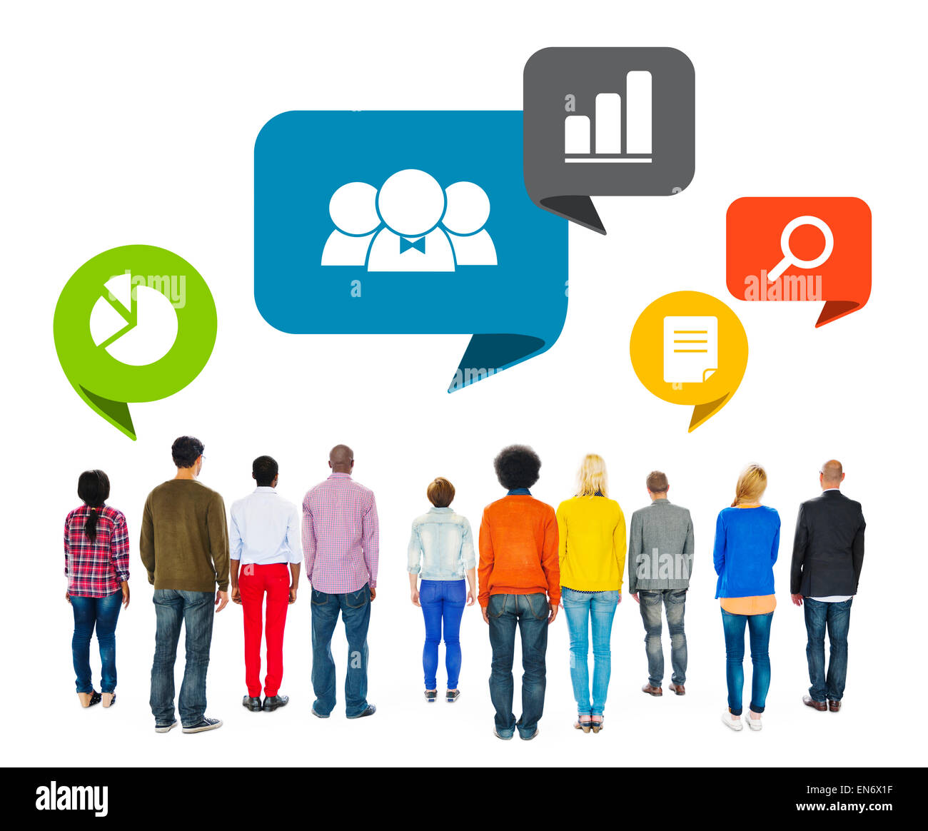 Facing backwards hi-res stock photography and images - Alamy