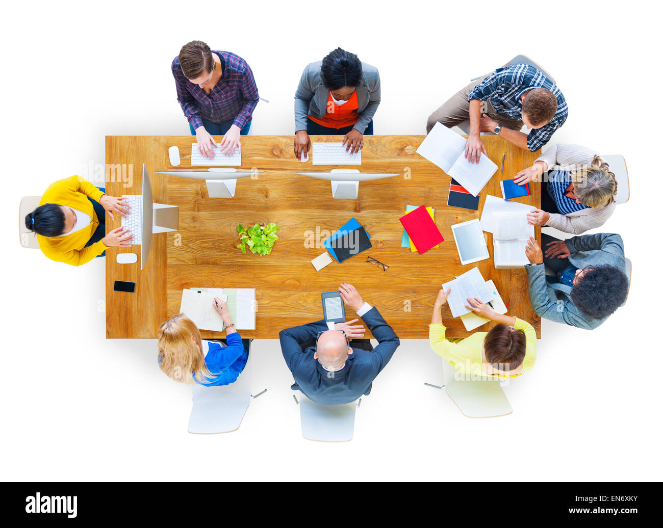 Multiethnic Diverse People with Different Activities Stock Photo - Alamy