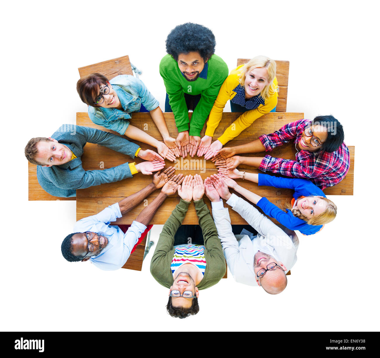 Diverse Group of People and Togetherness Concepts Stock Photo - Alamy