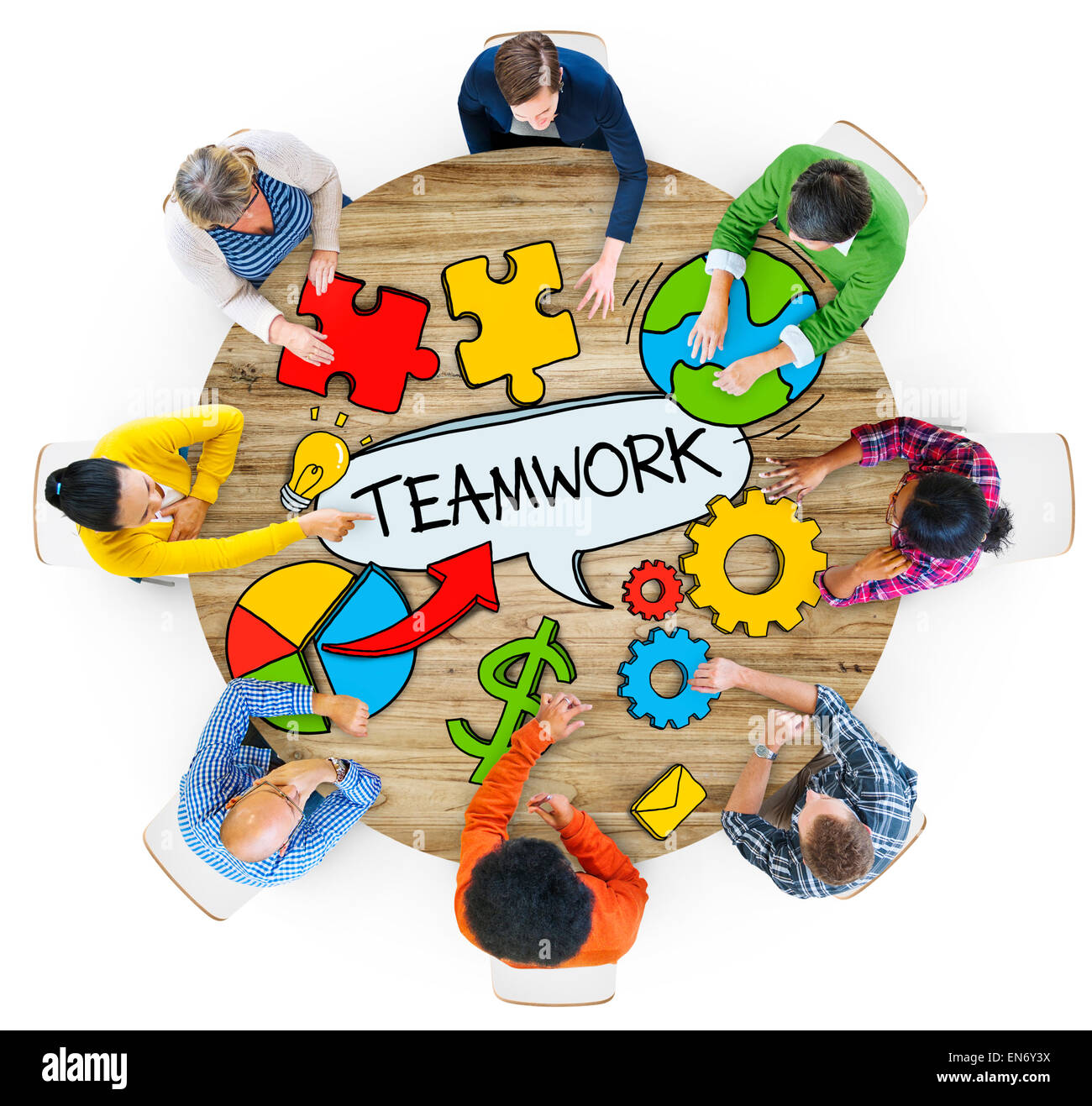 Teamwork concepts hi-res stock photography and images - Alamy