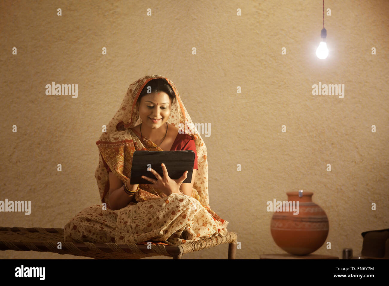 Digital saree hi-res stock photography and images - Alamy