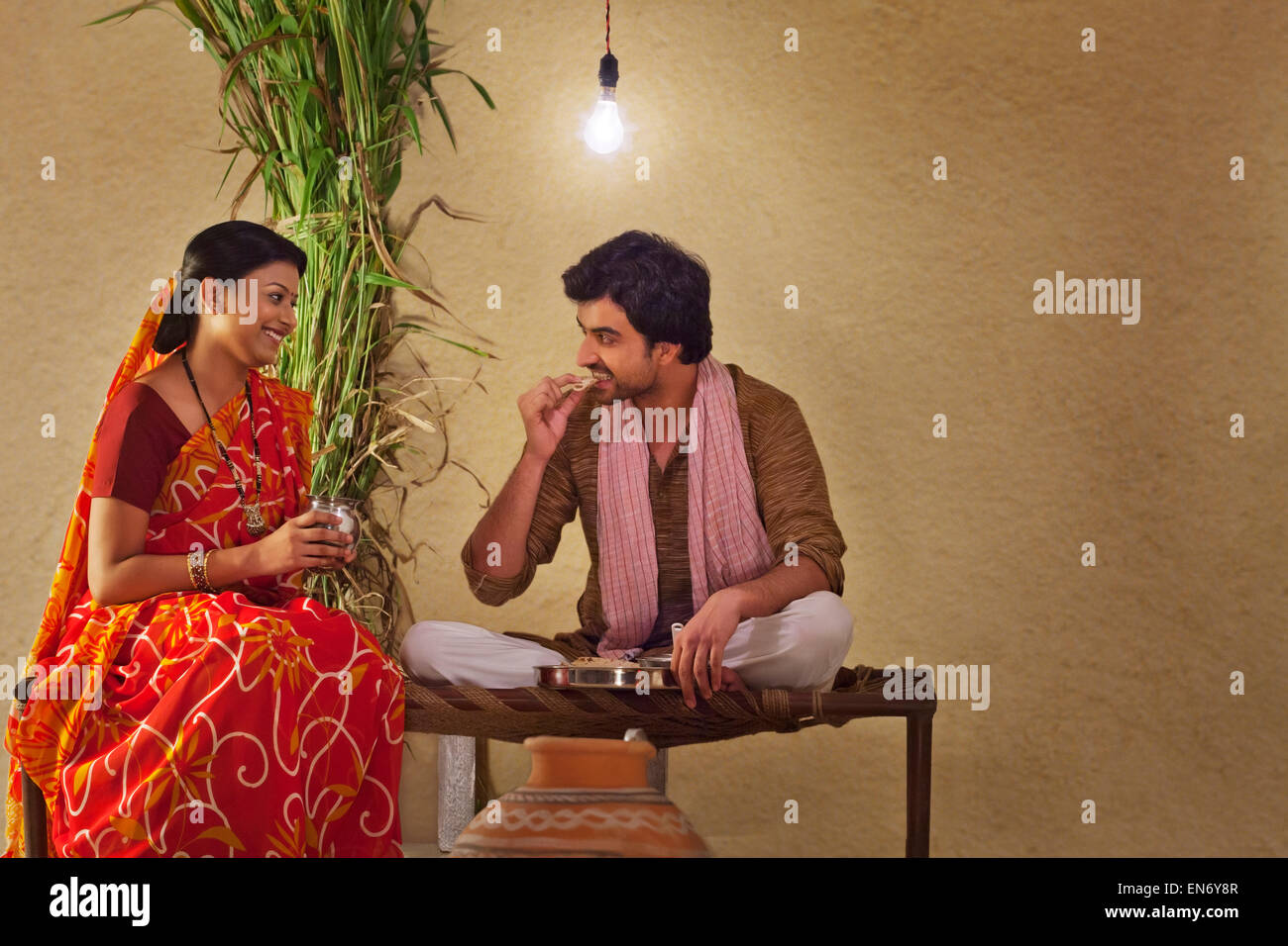 Dinner eating at night hi-res stock photography and images - Alamy