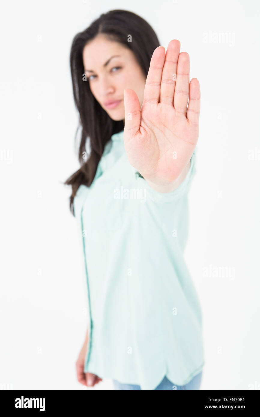 Serious hand hi-res stock photography and images - Alamy