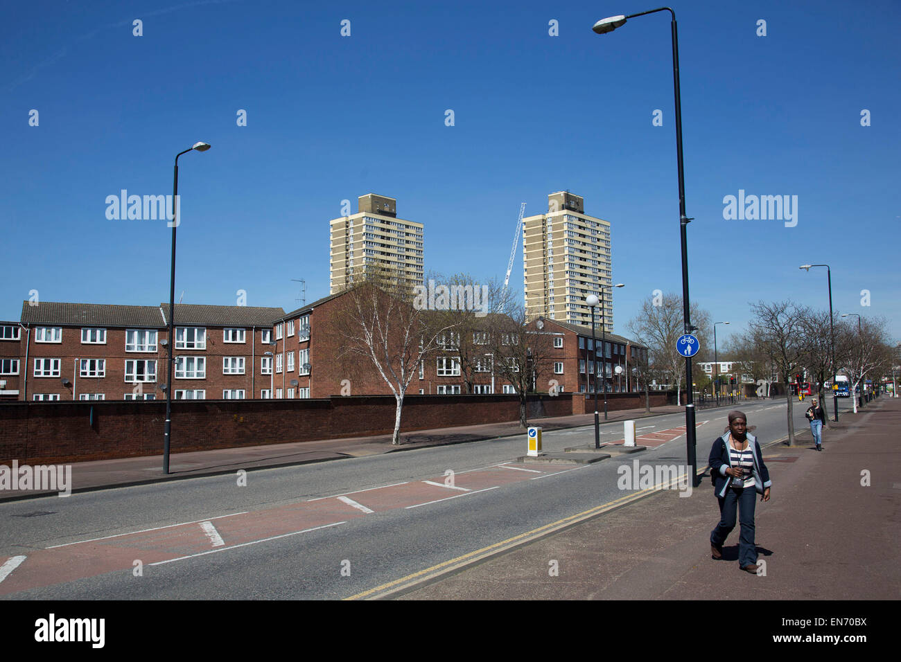 Multicultural Stratford in the Borough of Newham in East London, UK ...