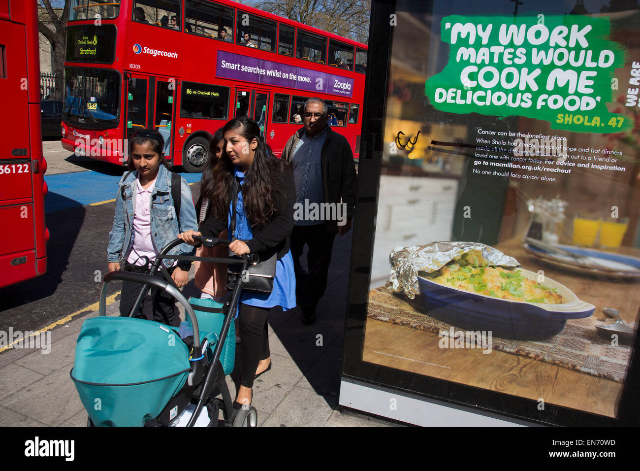 Multicultural Stratford in the Borough of Newham in East London, UK ...