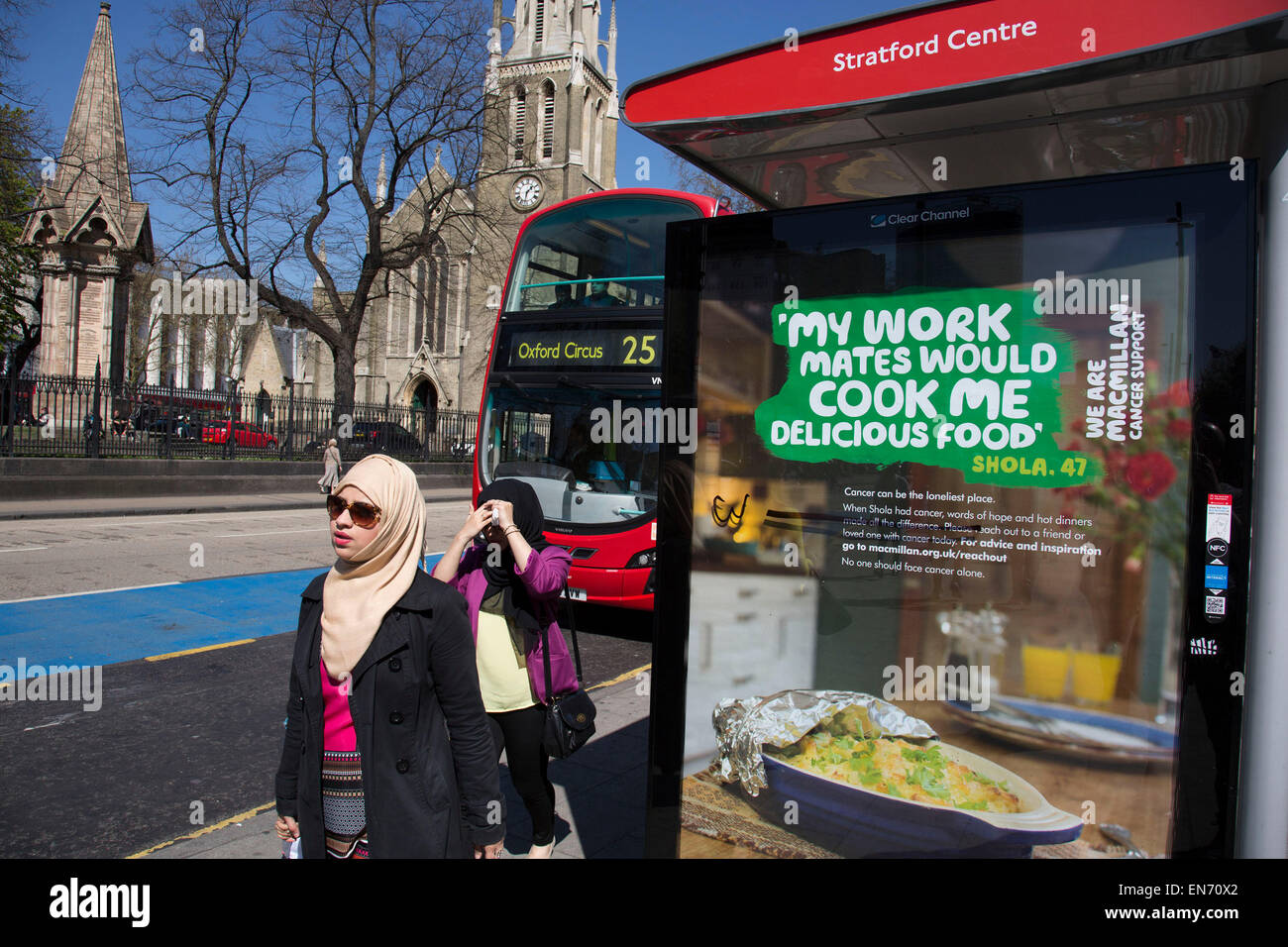 Multicultural Stratford in the Borough of Newham in East London, UK ...
