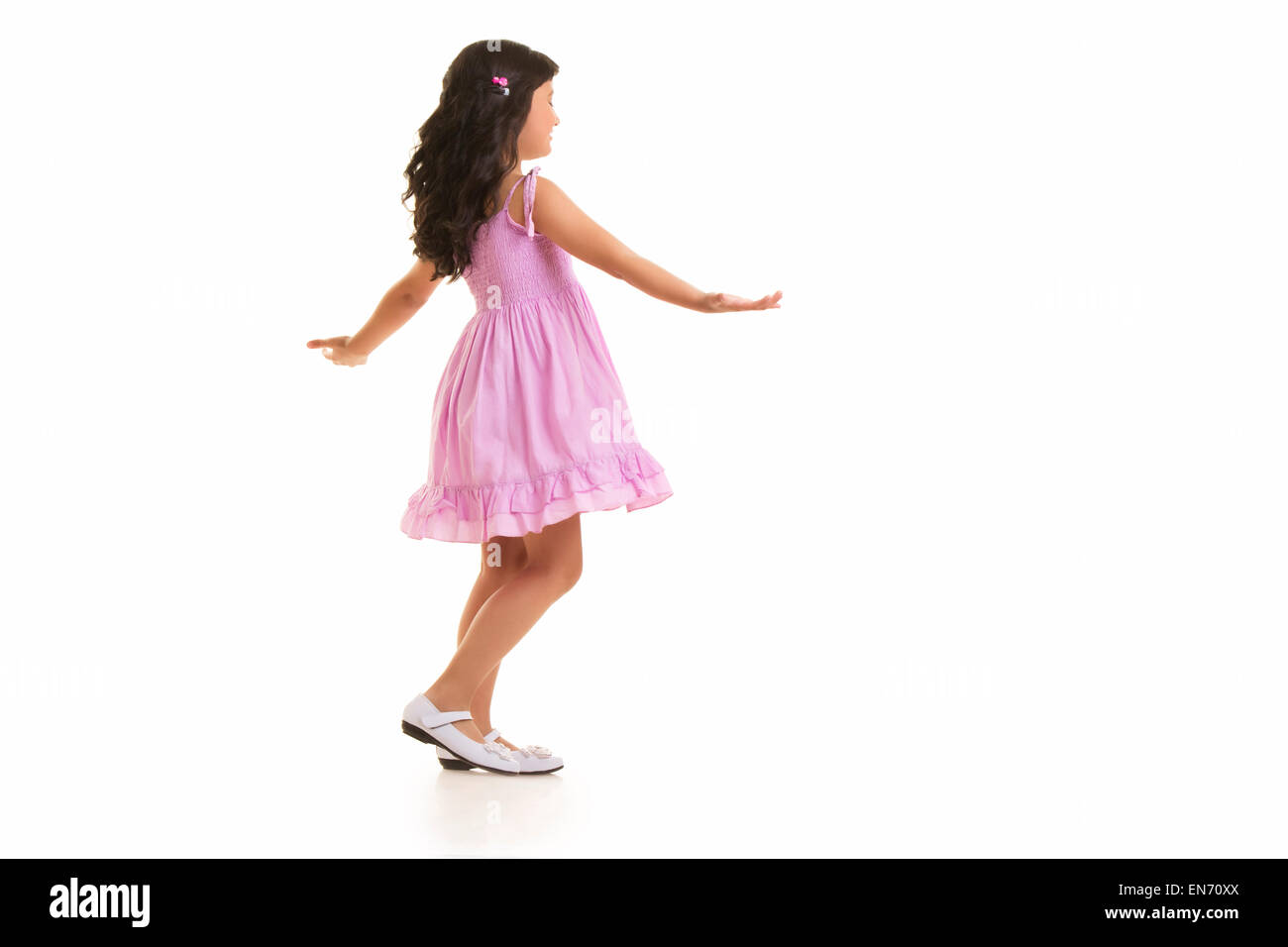 Twirling girl hi-res stock photography and images - Alamy