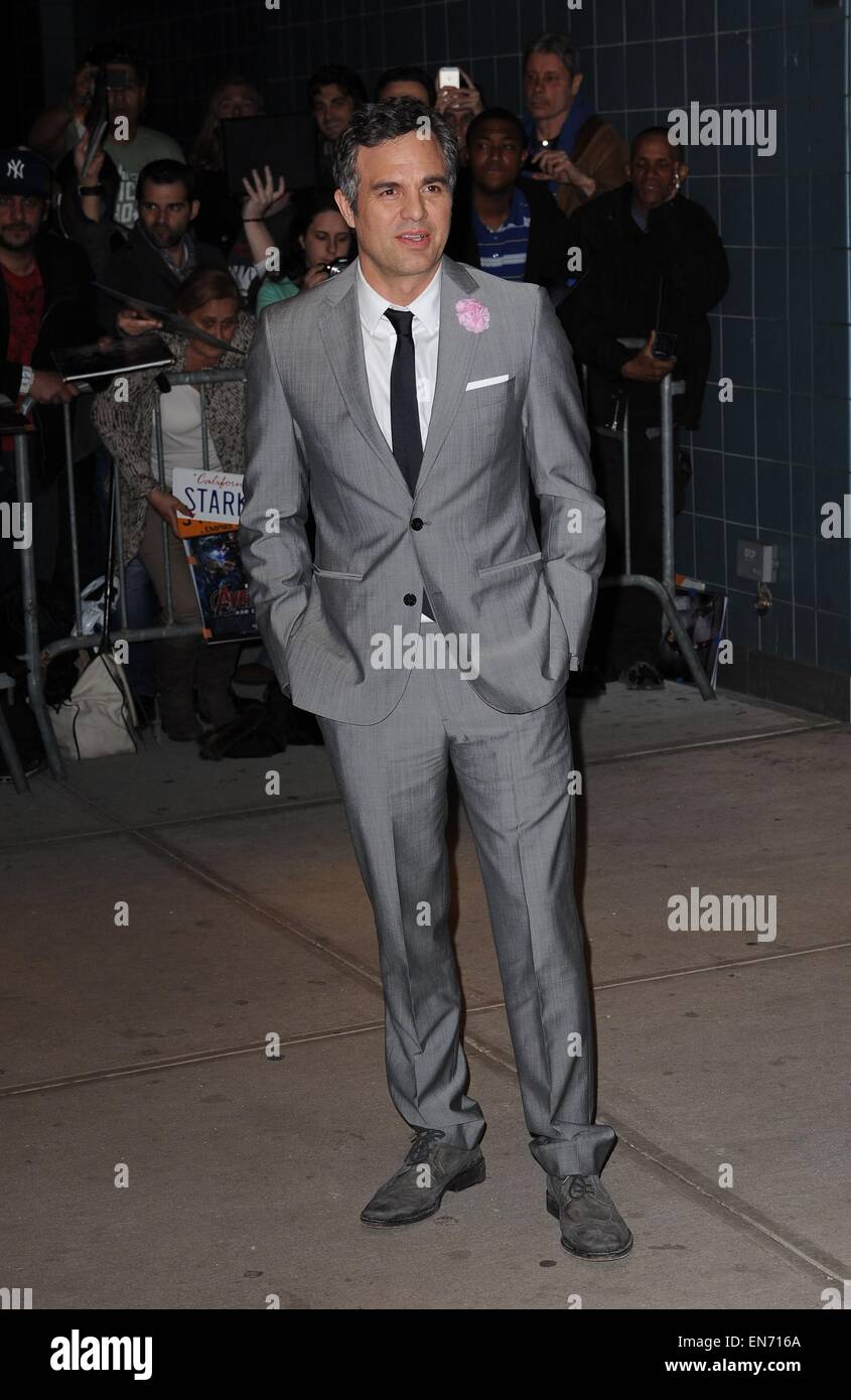 New York, NY, USA. 29th Apr, 2015. Mark Ruffalo at arrivals for ...