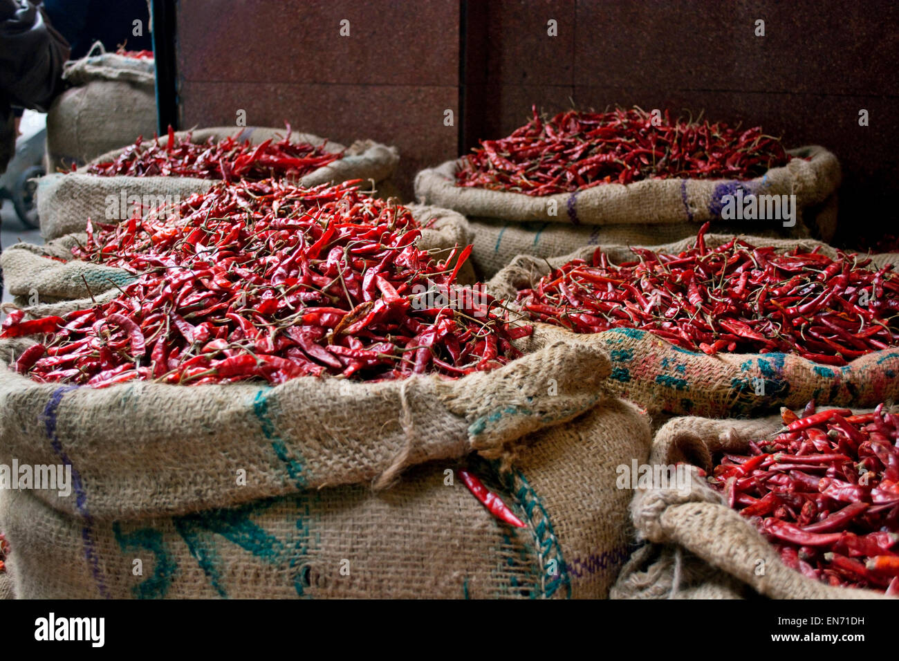 Sacks with pepper hi-res stock photography and images - Alamy