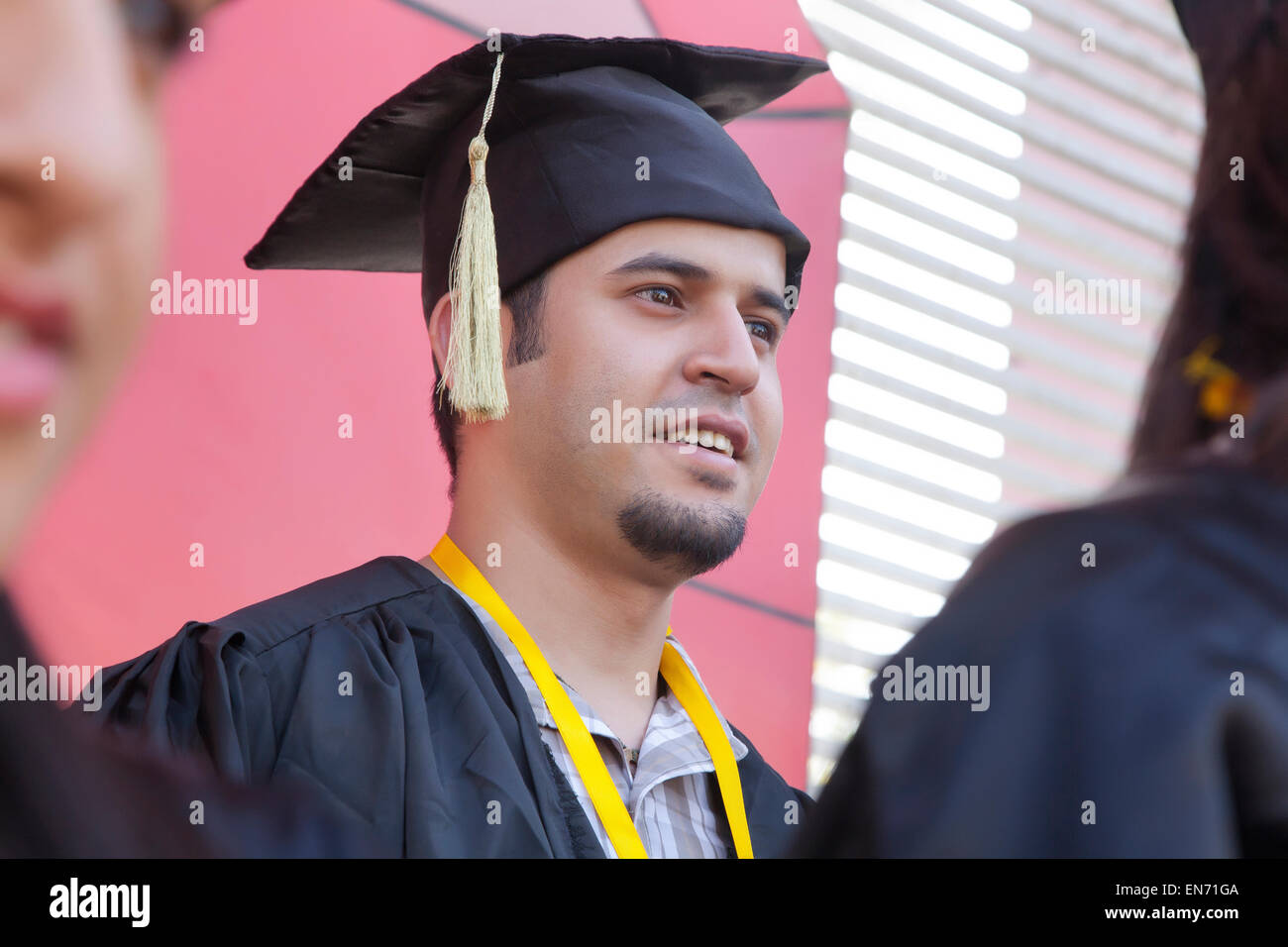 Portrait of a teenager looking back Stock Photo - Alamy