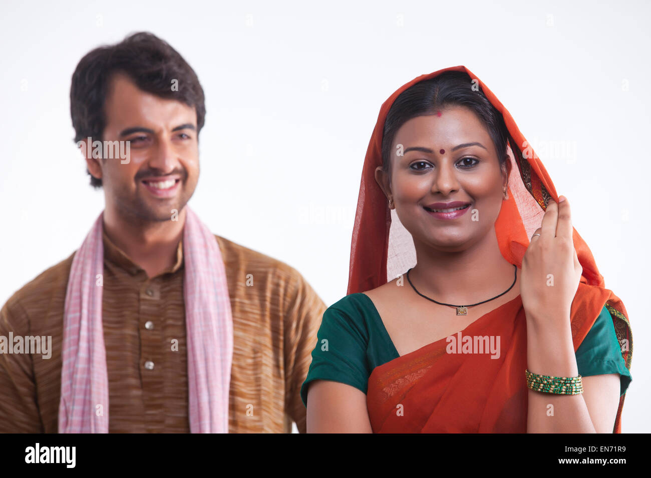 Portrait of rural woman Stock Photo - Alamy