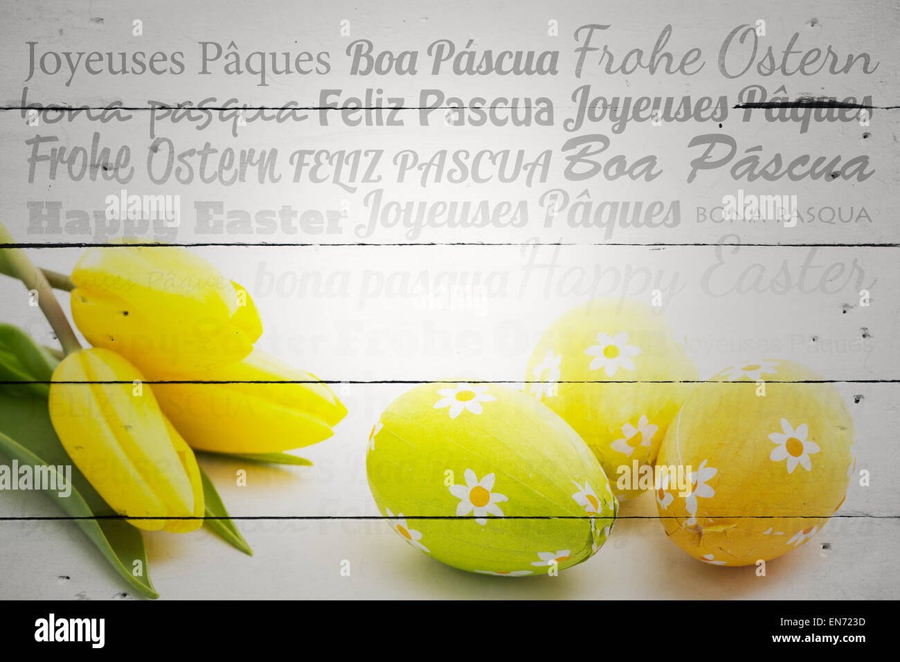Easter in different languages hi-res stock photography and images - Alamy