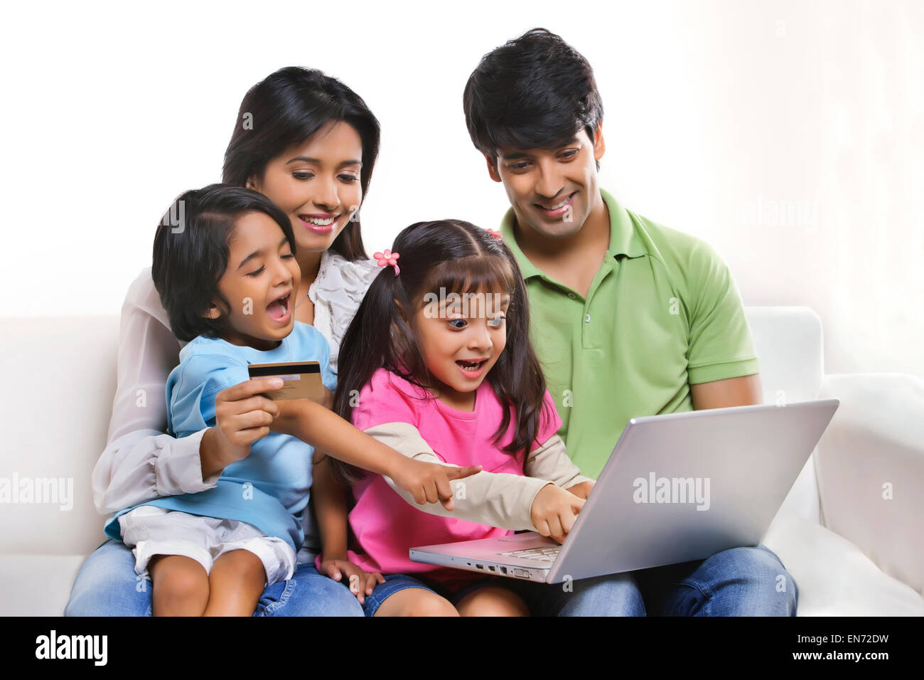 Family card hi-res stock photography and images - Alamy