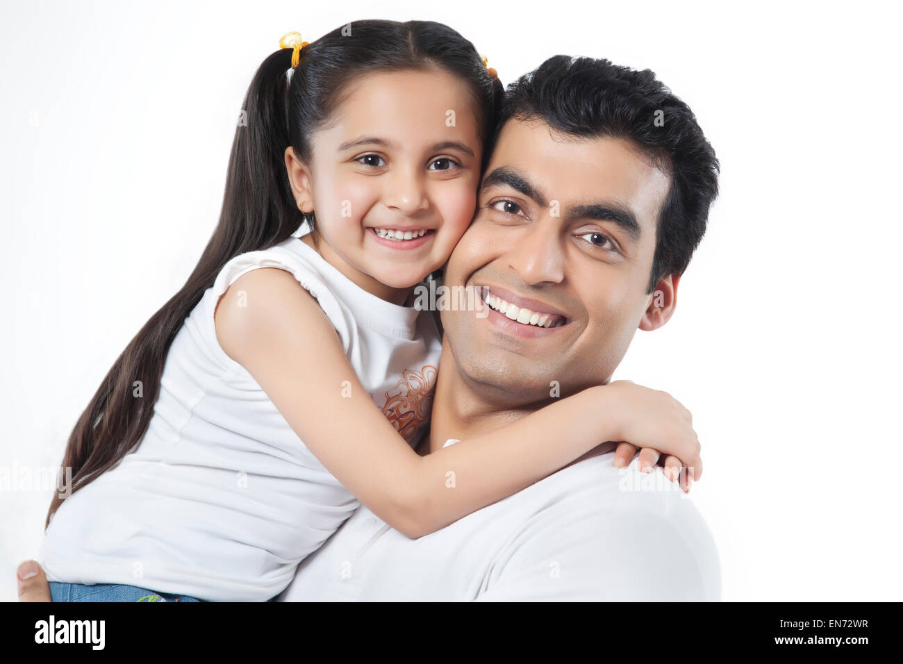 Family father daughter portrait hi-res stock photography and images - Alamy